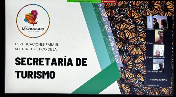 SECTUR | Michoacán respalda al sector turístico para mejorar sus servicios